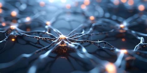 The Intricate Web Of Interconnected Neurons In The Human Brain Concept