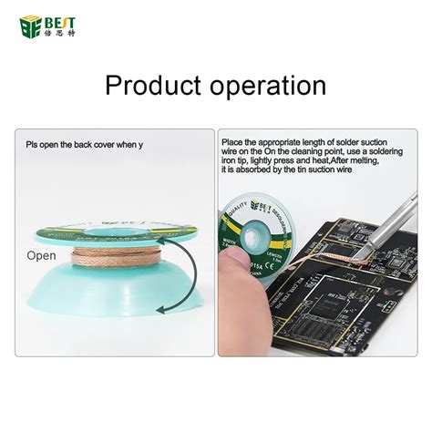 Desoldering Braid Solder Remover Tool For Pcb Repair Autodiag Obd