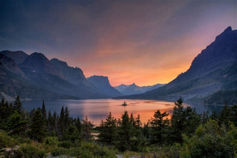 Saint Mary Lake Montana Discovering Montana