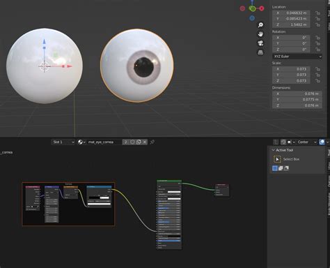 Materials Mirror Modifier Not Applying Shader On Mirrored Item Blender Stack Exchange