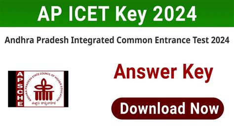 AP ICET Key PDF Preliminary Answer Key Download