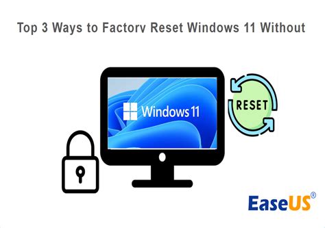 How To Factory Reset Windows 11 Without Password 3 Tips