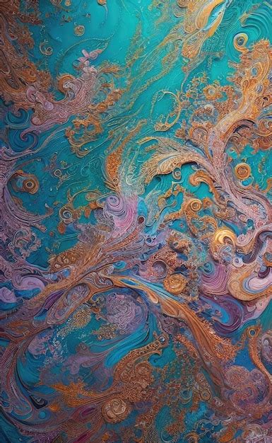 Premium Ai Image A Pattern In The Form Of A Threedimensional Abstraction A Fibrous Structure