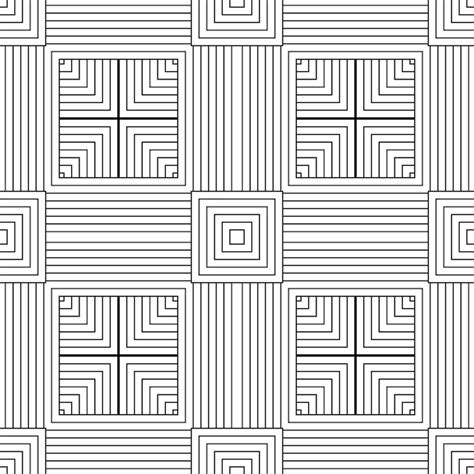 Premium Vector Abstract Thin Line Checkered Geometric Seamless Pattern Striped Square Mosaic