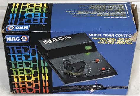 MRC TECH II 2 RAILPOWER 1400 Transformer Ho Scale Power Pack Speed
