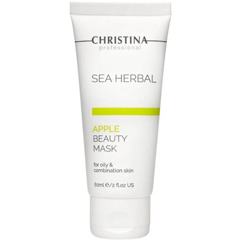 Yağlı və qarışıq dərilər üçün gözəllik maskası Christina Sea Herbal ...