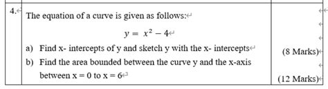 Solved The Equation Of A Curve Is Given As Follows