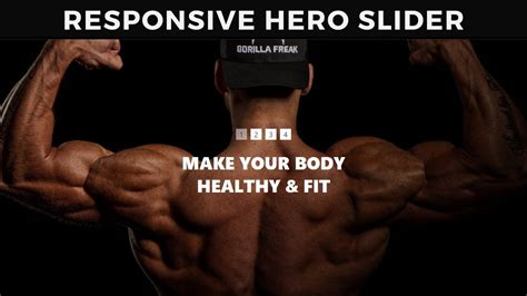 how to create responsive hero slider in wordpress using block slider
