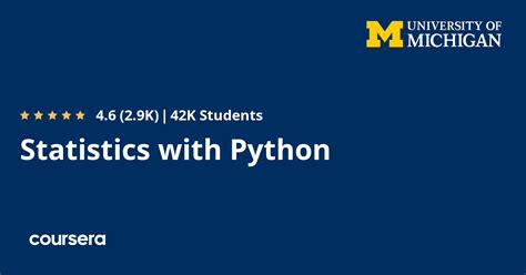 Coursera Statistics With Python Specialization Tutflix Free