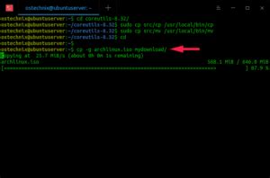 Advanced Copy Add Progress Bar To Cp And Mv Commands In Linux OSTechNix