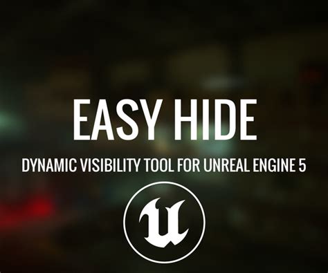 Artstation Easy Hide Dynamic Visibility Tool Resources