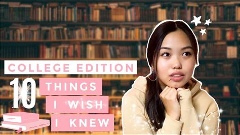 Гадаадад Сурахаасаа Өмнө Мэдсэн ч Болоосой 10 Things I Wish I Knew Before University Youtube