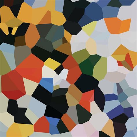 Premium Photo Color Wallpaper With Interconnected Irregular Polygons