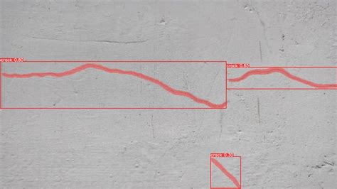 Crack Instance Segmentation Model By University