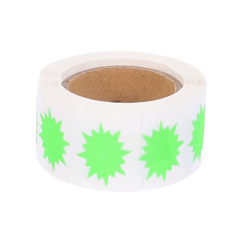 Nuolux Labels Stickers Fluorescent Color Sticker Label Adhesive Self