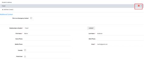 How To Add Multiple Contact Information For Students OS4ED