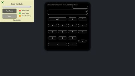 Freecodecamp Javascript Calculator