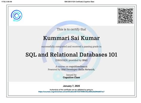 Sai Kumar On Linkedin Sql Databases Ibmdb2 Cloud Learning Ibm
