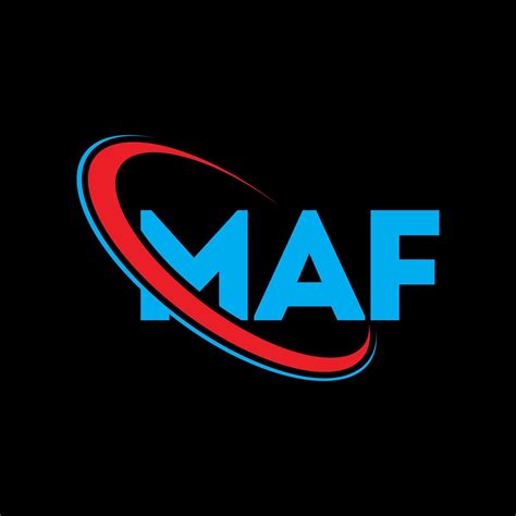 Maf Logo Maf Letter Maf Letter Logo Design Initials Maf Logo Linked With Circle And Uppercase