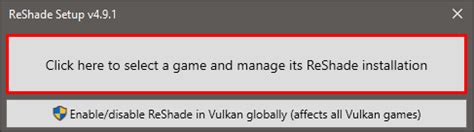 Reshade Sinden Lightgun