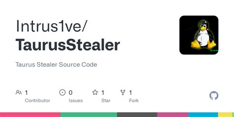 GitHub Intrus1ve TaurusStealer Taurus Stealer Source Code