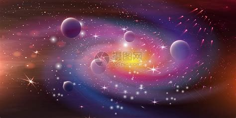 星空背景插画图片下载 正版图片400215578 摄图网