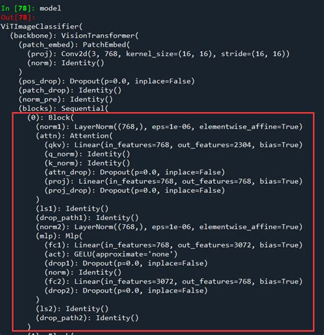 Python ViT Model Reconstruction Confusion While Trying To Insert Layers Into The Old Model