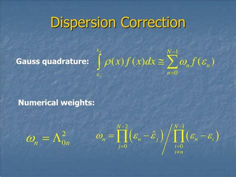 Ppt Extracting Density Information From Finite Hamiltonian Matrices
