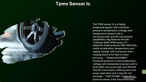tpms sensor ic a comprehensive guide to understanding and