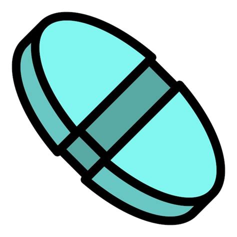 Premium Vector Science Pill Icon Outline Science Pill Vector Icon Color Flat Isolated