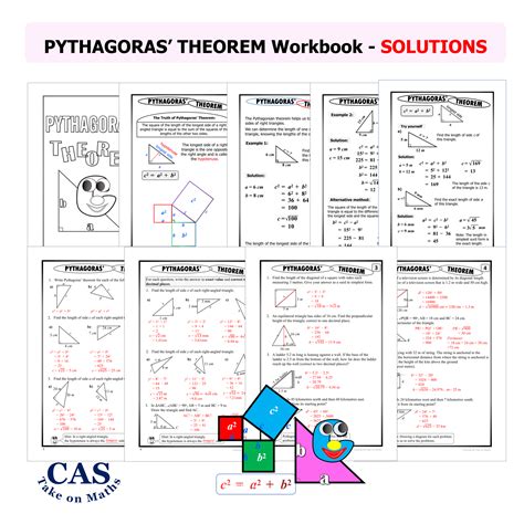 Introduction To Pythagoras Theorem Workbook And Activity Australian Teachers Marketplace