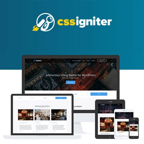 CSS Igniter Listee WordPress Theme At Only WPSHOP