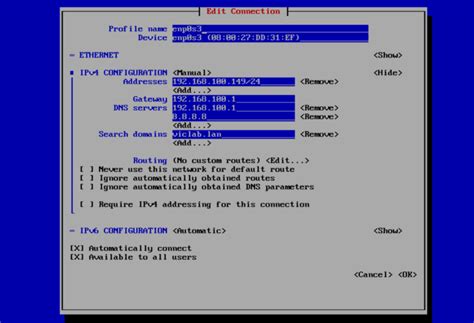 set static ip in rocky linux [6 different methods] golinuxcloud
