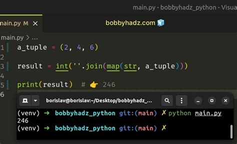 How To Convert A Tuple To An Integer In Python Bobbyhadz