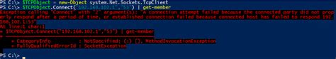 Script Test Tcp Port Powershell Ftw