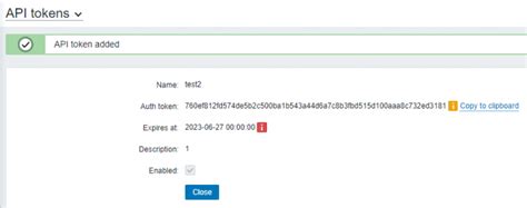 Creating A Zabbix Api Token Step By Step Tutorial