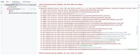 안드로이드 dagger hilt 빌드시 caused by java lang illegalstateexception