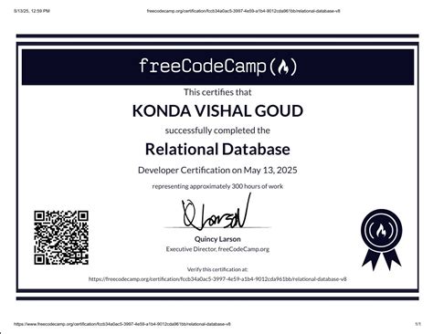 postgresql databases sql bash git freecodecamp learningbydoing… vishal goud