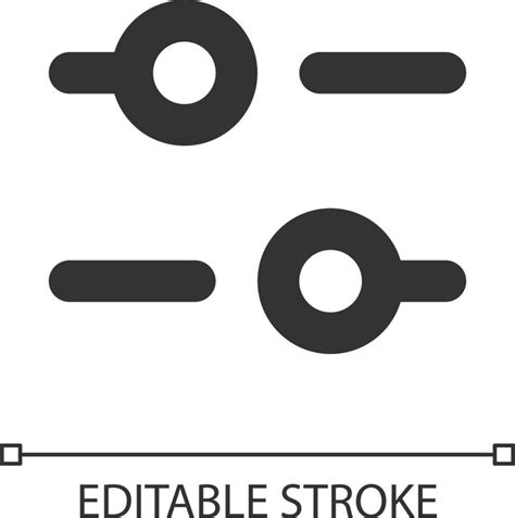 Horizontal Adjust Pixel Perfect Linear Ui Icon Equalizer Sound Option