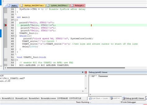 Solved Debugging With Itm Not Working With Swv In Stm32cu