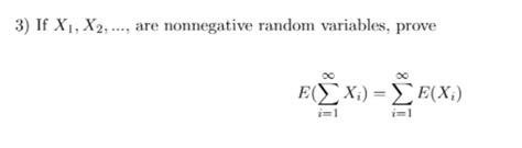 Solved 3 If X1 X2 Are Nonnegative Random Variables
