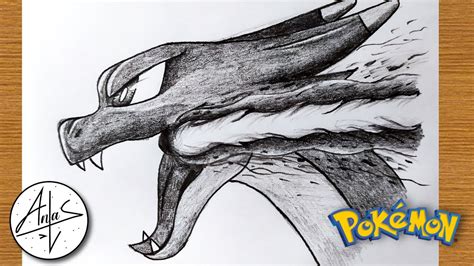 How To Draw Pokemon Mega Charizard X Easy