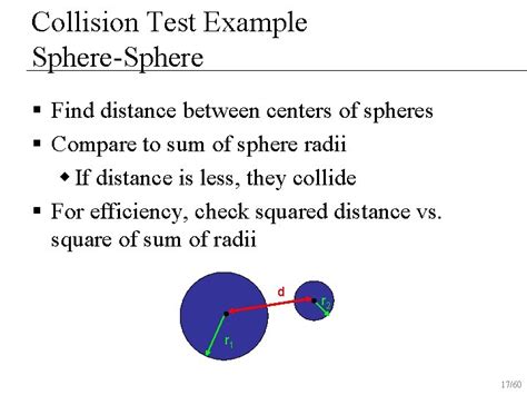 Collision Detection Csce 441 What Is Collision Detection