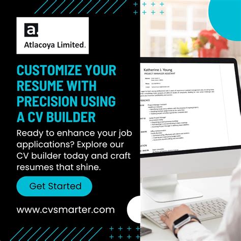 Customize Your Resume With Cv Builder Atlacoya Ltd Posted On The Topic Linkedin