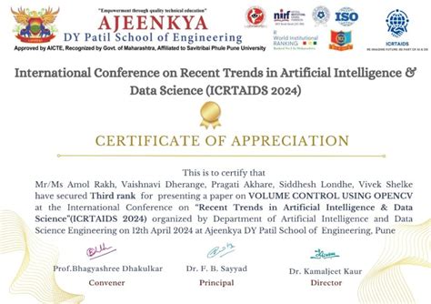 Pragati Akhare On Linkedin Thrilled To Announce That Our Team Clinched The Third Spot At The