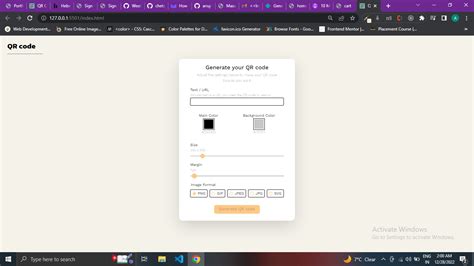 Github Anuj Midha247qr Code Generator This A Qr Code Generator Project In Htmlcssjs Which