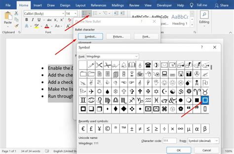 How To Make A Checklist In Microsoft Word In Simple Steps