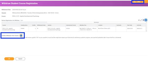 Withdrawing From A Course Workday Tutorials
