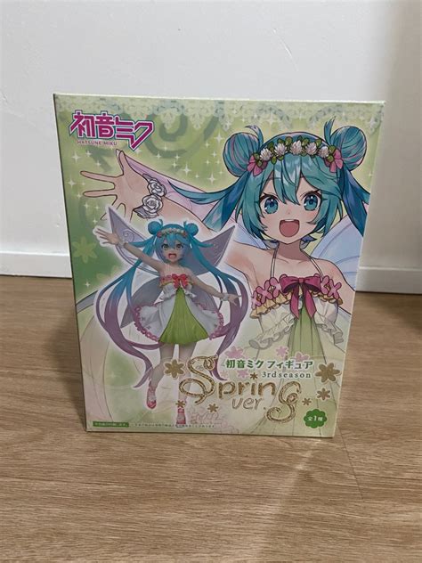 Hatsune Miku Rd Season Spring Ver Figure Taito Hobbies Toys Toys Games On Carousell