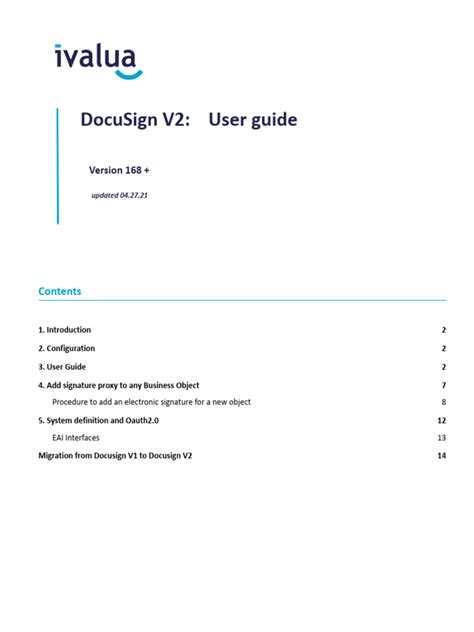 02 User Guide Docusign V 168 Pdf Proxy Server Computer Programming